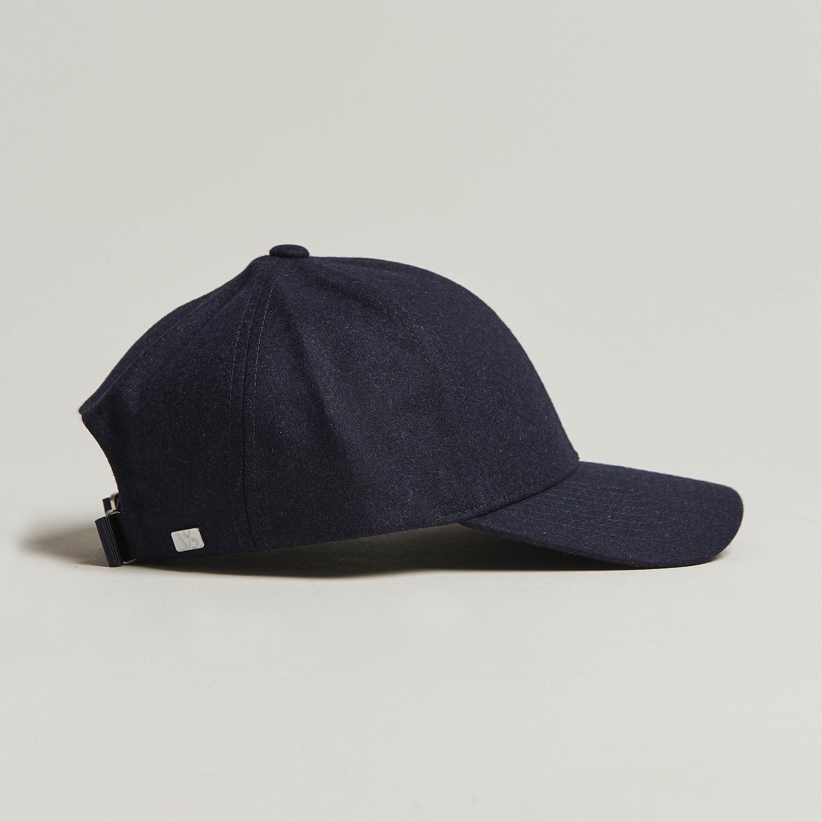 Varsity Headwear Flannel Baseball Cap Dark Navy at CareOfCarl.com
