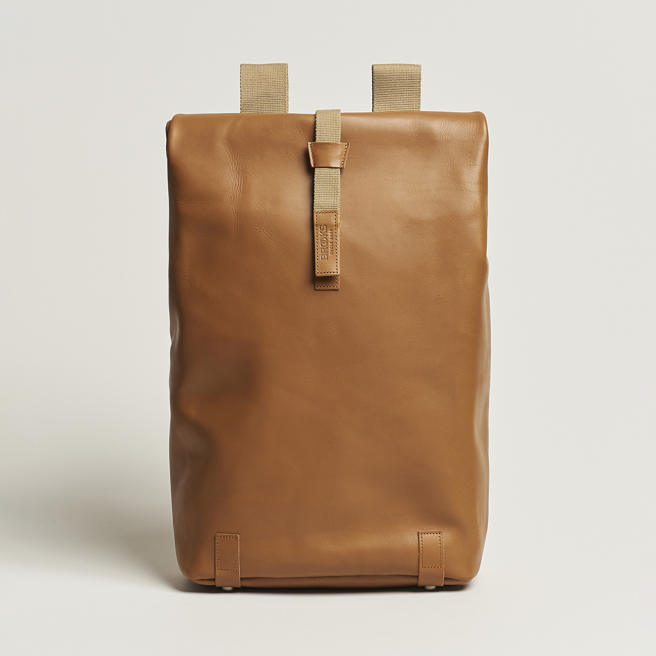 Brooks England Pickwick Large Leather Backpack Honey at CareOfCarl.com