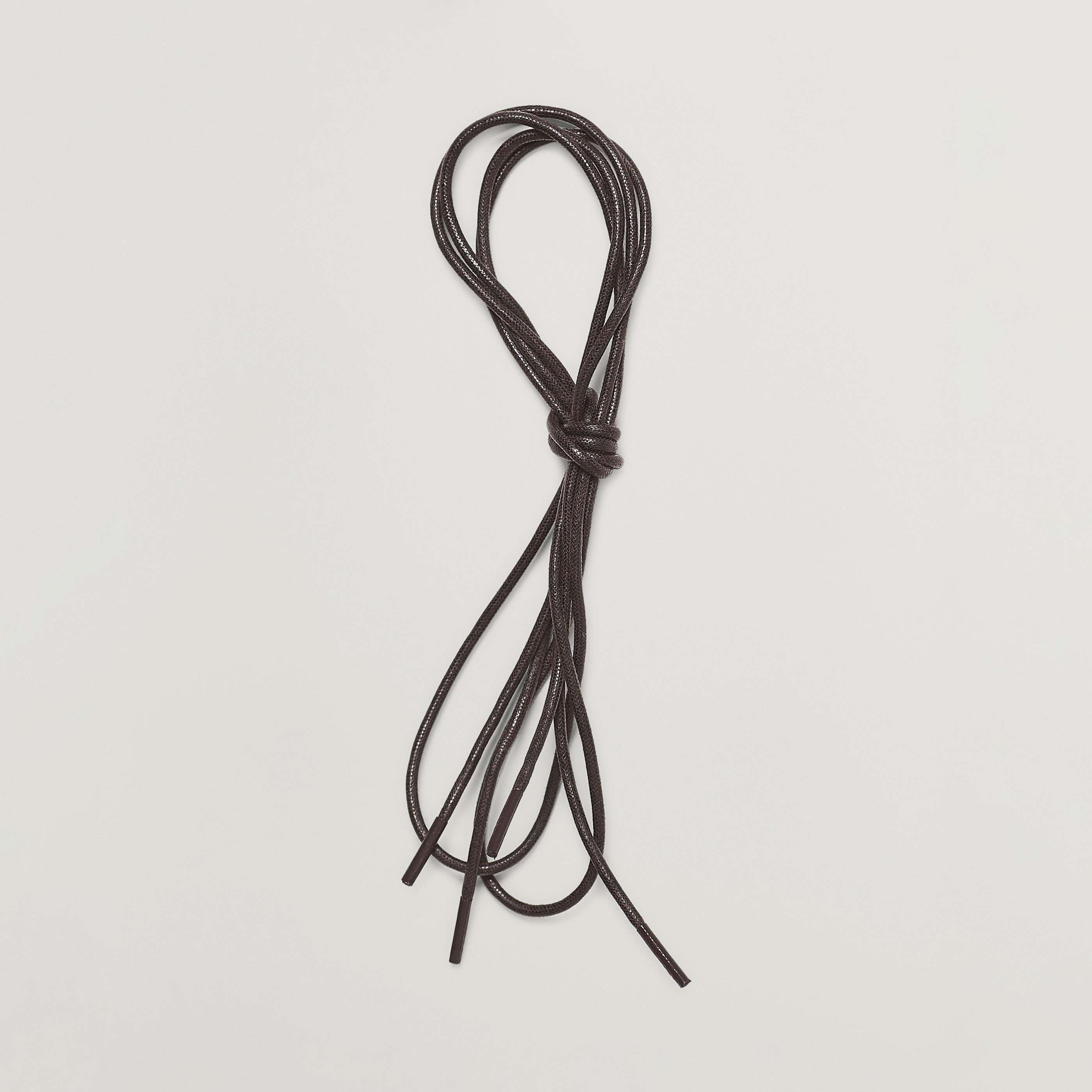 Saphir Medaille d'Or Shoe Laces Thin Waxed 75cm Dark Brown at CareOfCarl.co