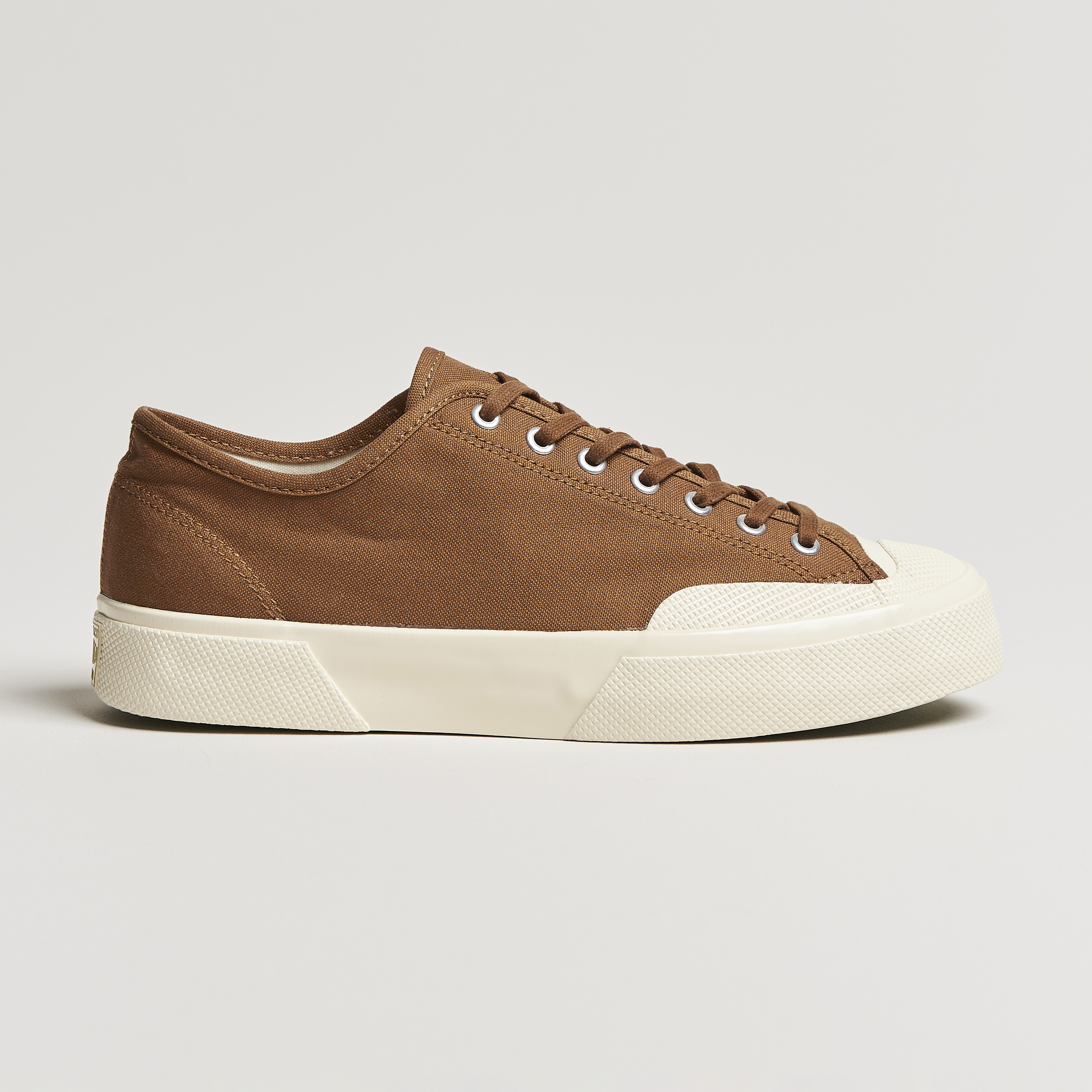 Superga Artifact Selvedge Duck Sneaker Dusty Brown at CareOfCarl.com
