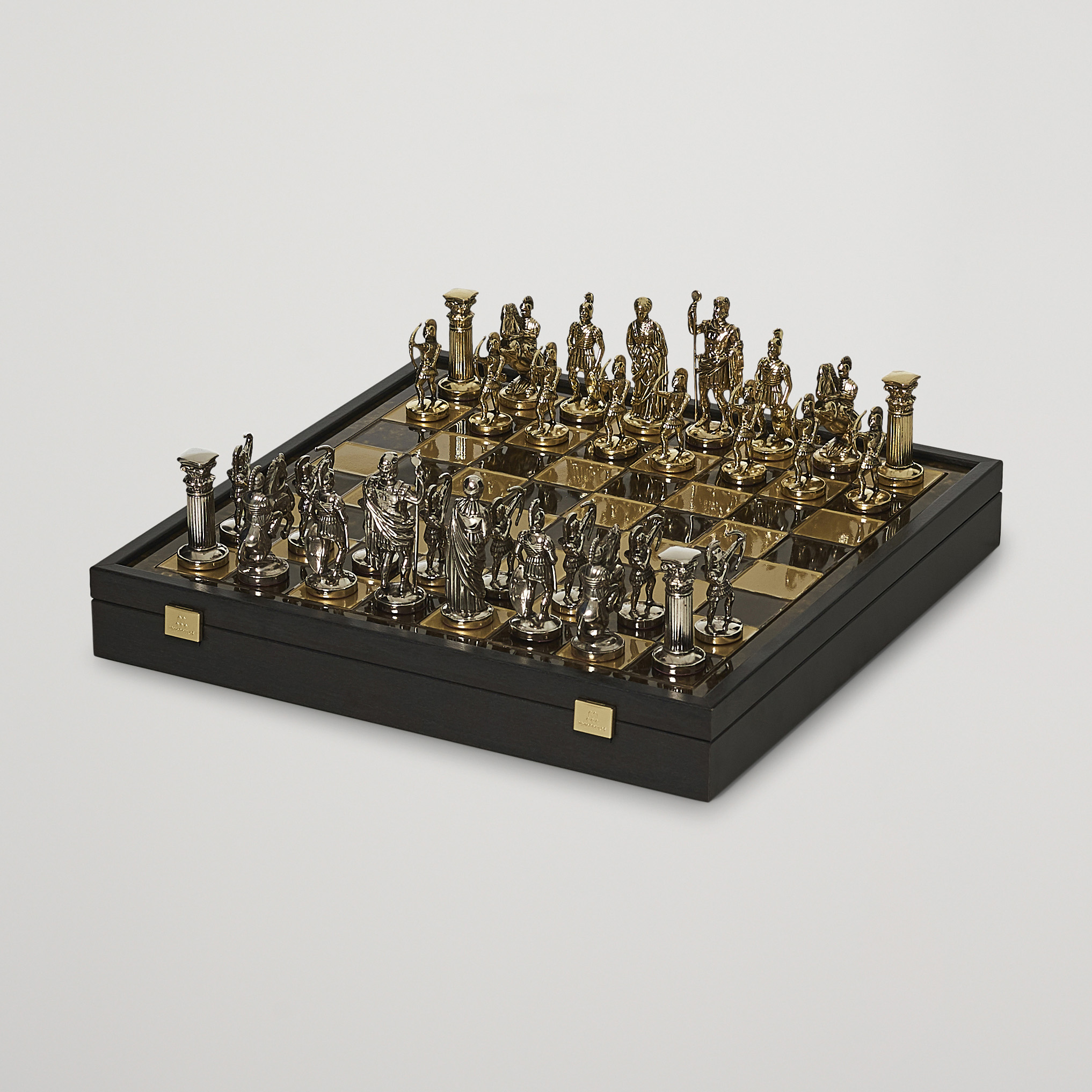Manopoulos Archers Chess Set Brown at CareOfCarl.com