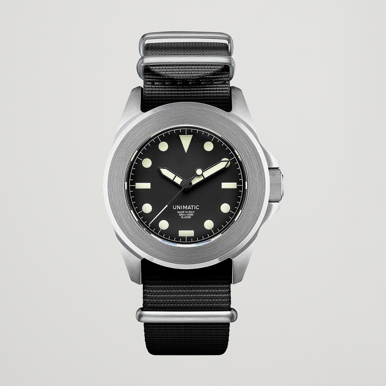 UNIMATIC Modello Quattro Military Watch at CareOfCarl.com