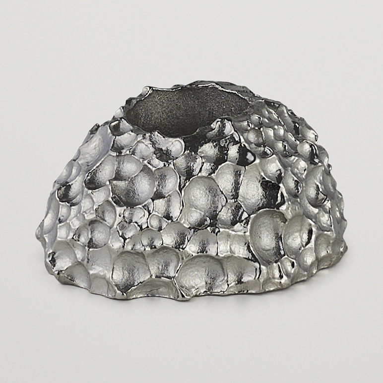 Skultuna Opaque Objects Candle Holder Medium Steel at CareOfCarl.com