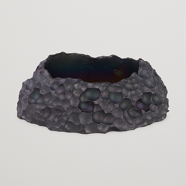 Skultuna Opaque Objects Candle Holder Small Titanium Black at CareOfCarl.co