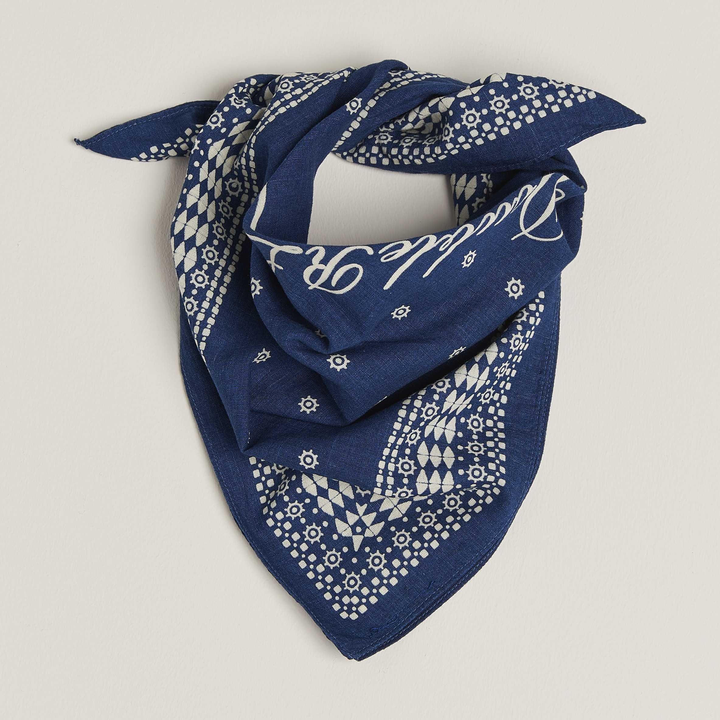 RRL Benson Bandana Indigo at CareOfCarl.com