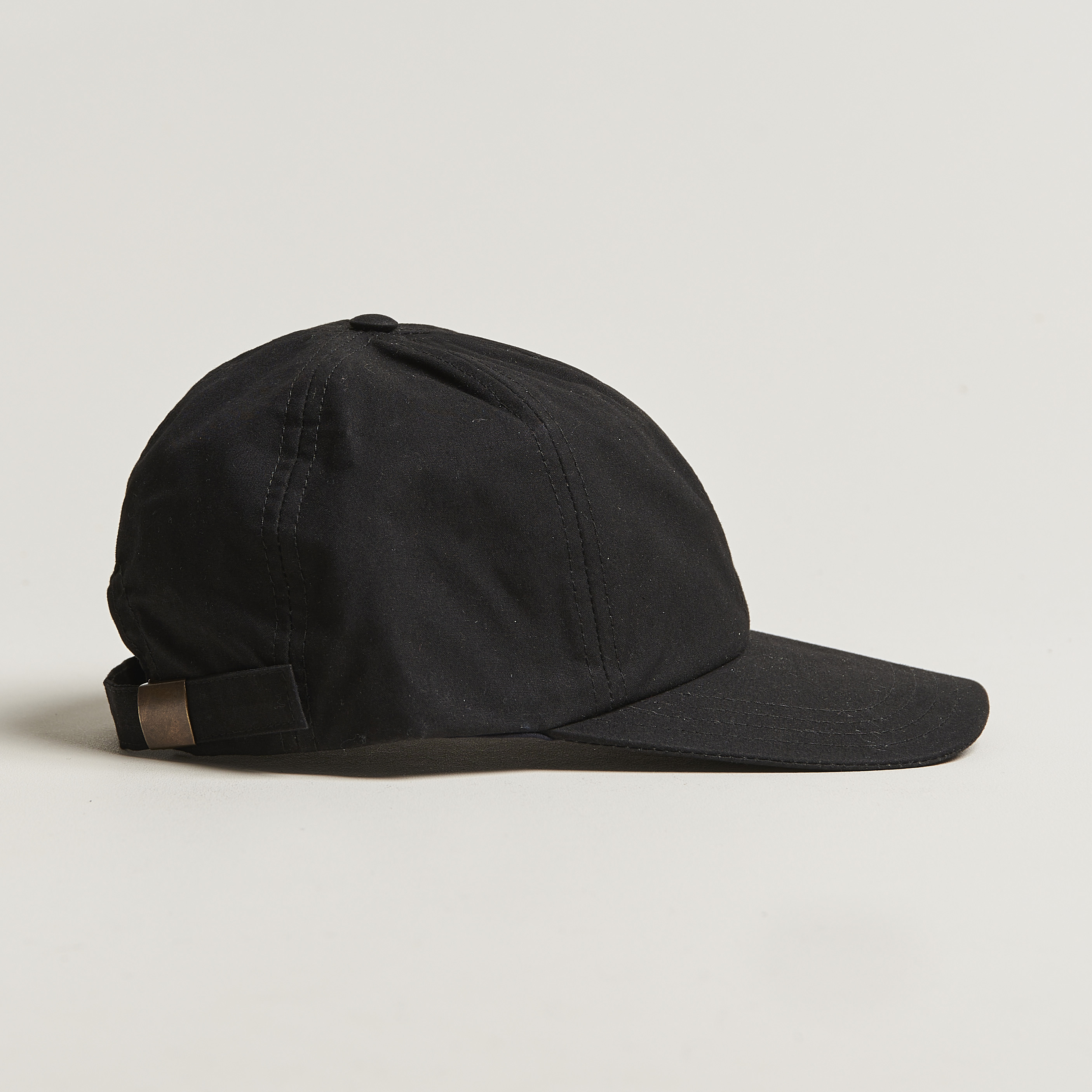 Mackintosh Tipping Baseball Cap Black at CareOfCarl.com
