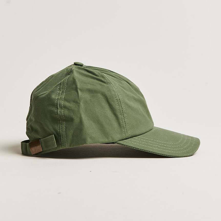 Mackintosh Tipping Baseball Cap Winter Moss at CareOfCarl.com
