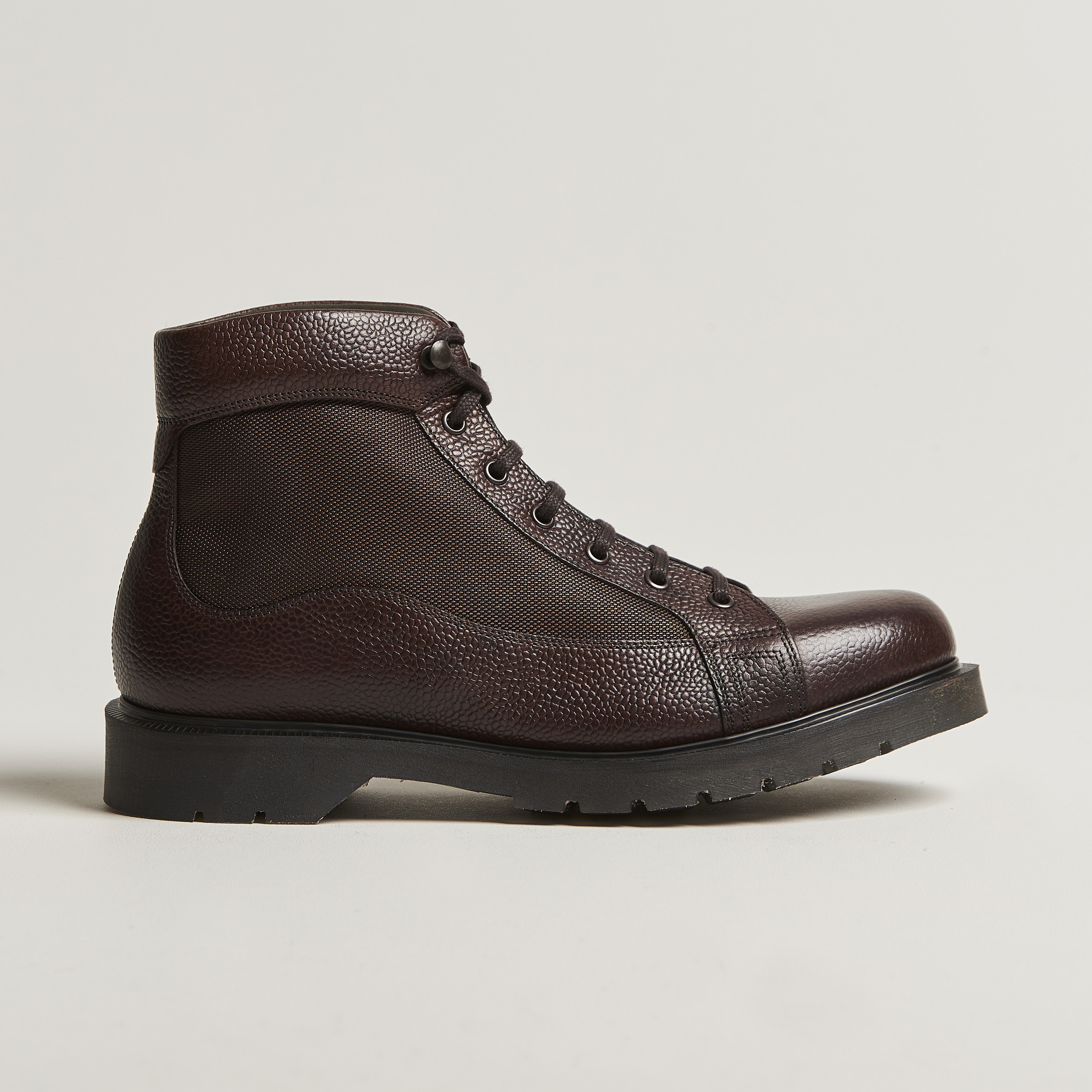 Design Loake Trimble Heat Sealed Monkey Boot Dark Brown at CareOfCarl.com
