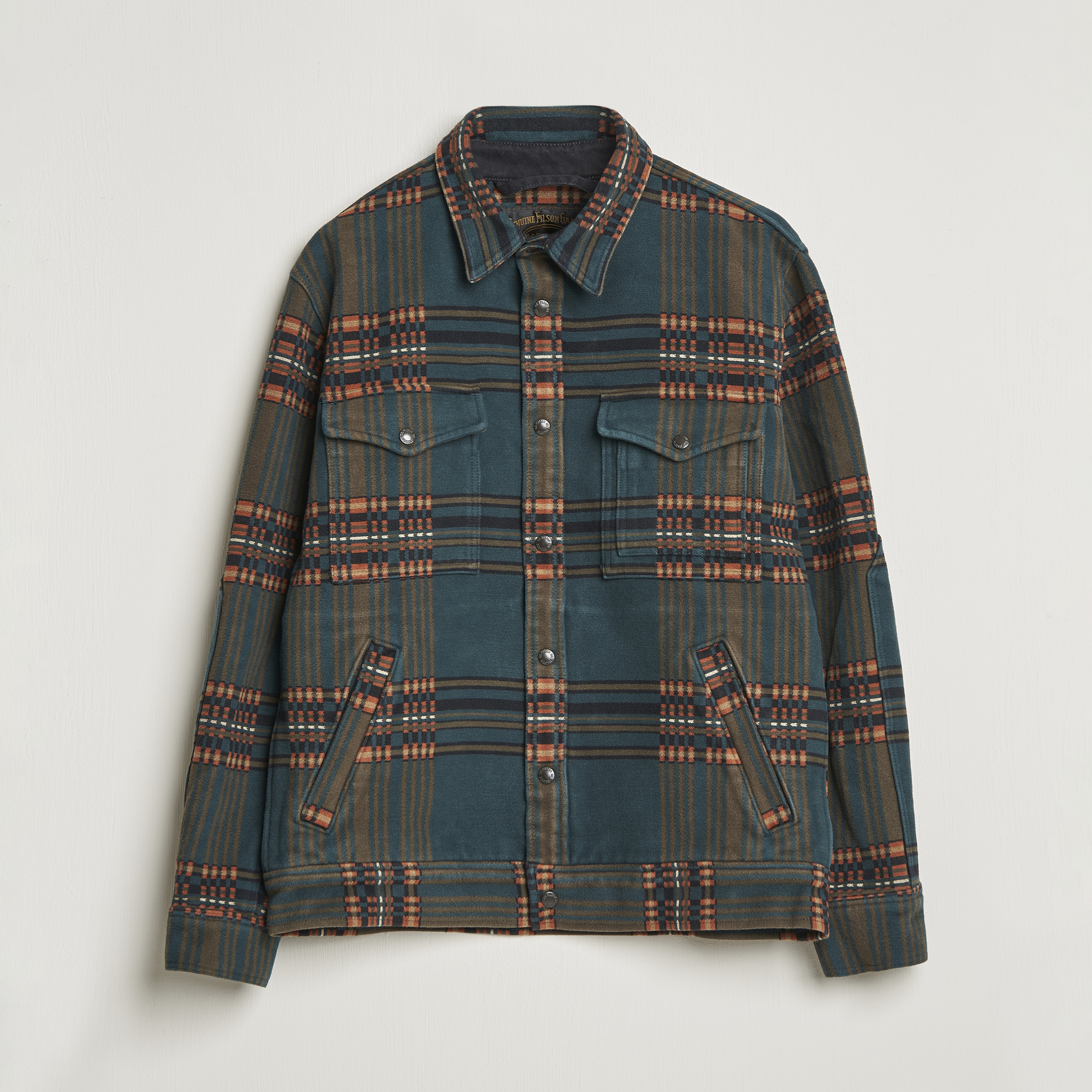 Filson Beartooth Camp Shirt Jacket Fir/Copper at CareOfCarl.com