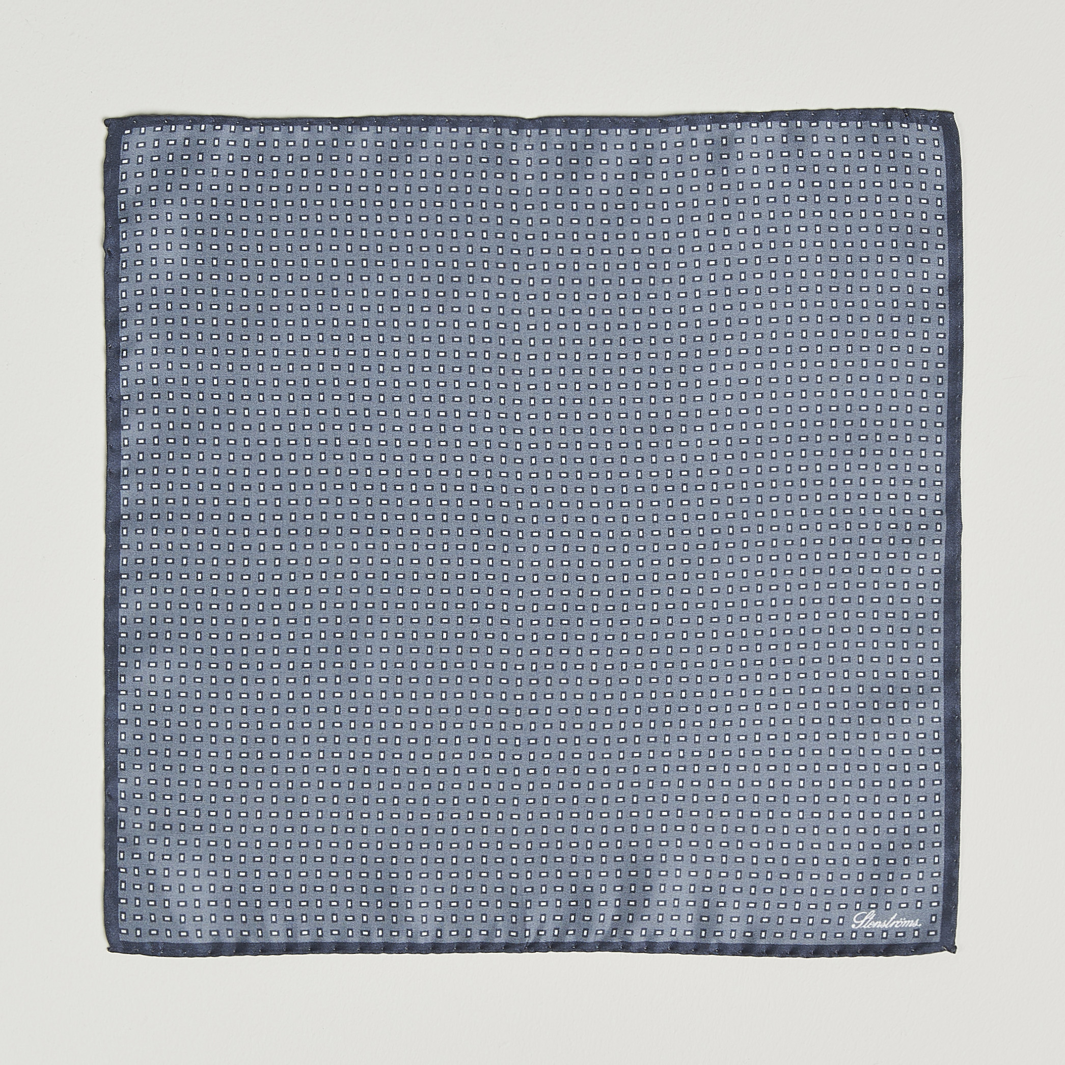 Stenströms Silk Handkerchief Grey at CareOfCarl.com