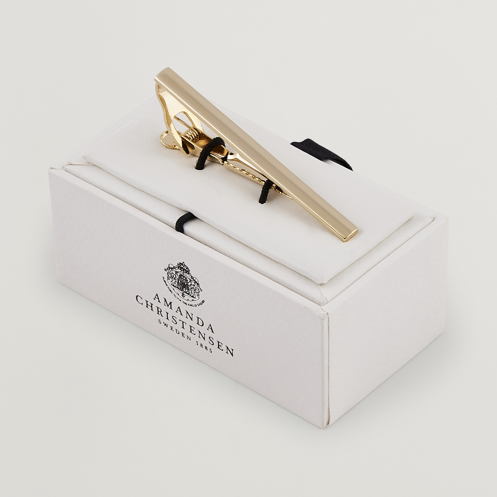 Amanda Christensen Tie Clip Gold at CareOfCarl.com