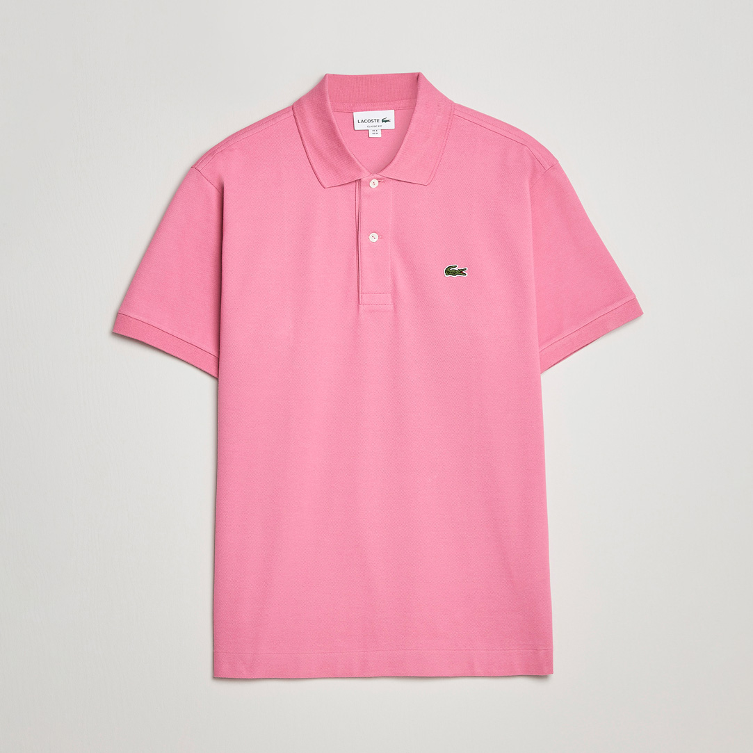 Lacoste Original Polo Piké Reseda Pink at CareOfCarl.com