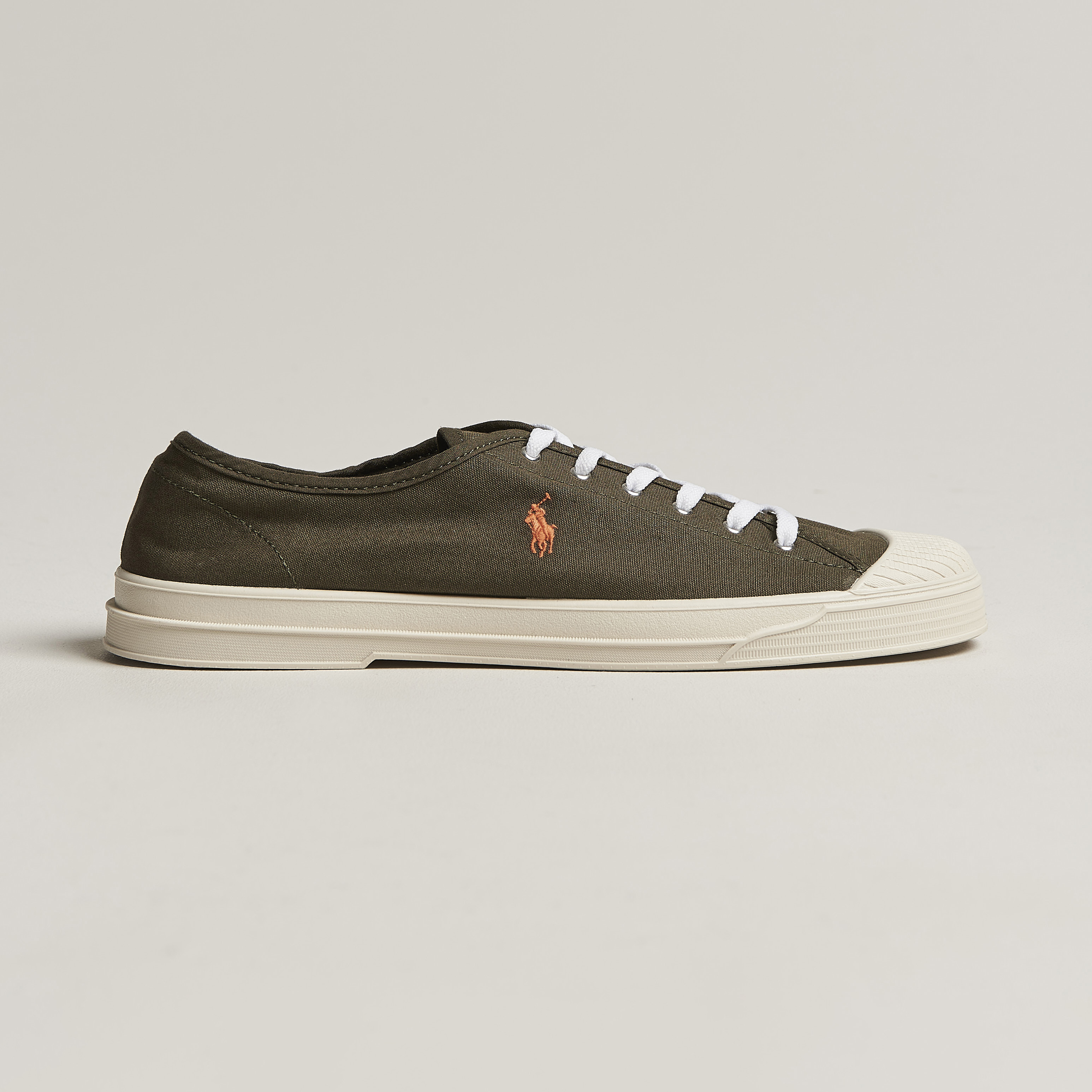 Paloma Canvas Sneaker Canopy Olive/Orange at CareOfCarl.com
