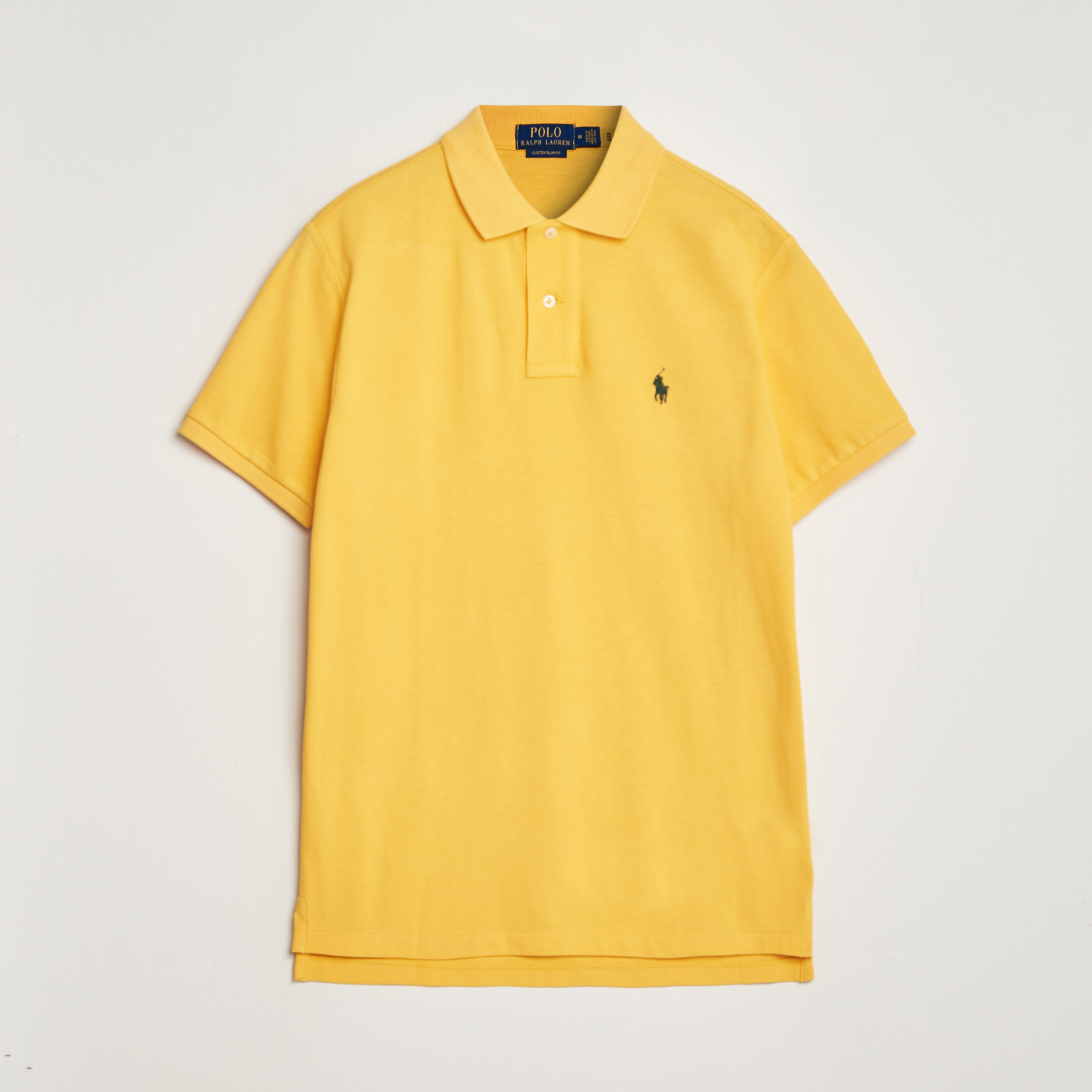 Polo Ralph Lauren Custom Slim Fit Polo Gold Bugle at CareOfCarl.com