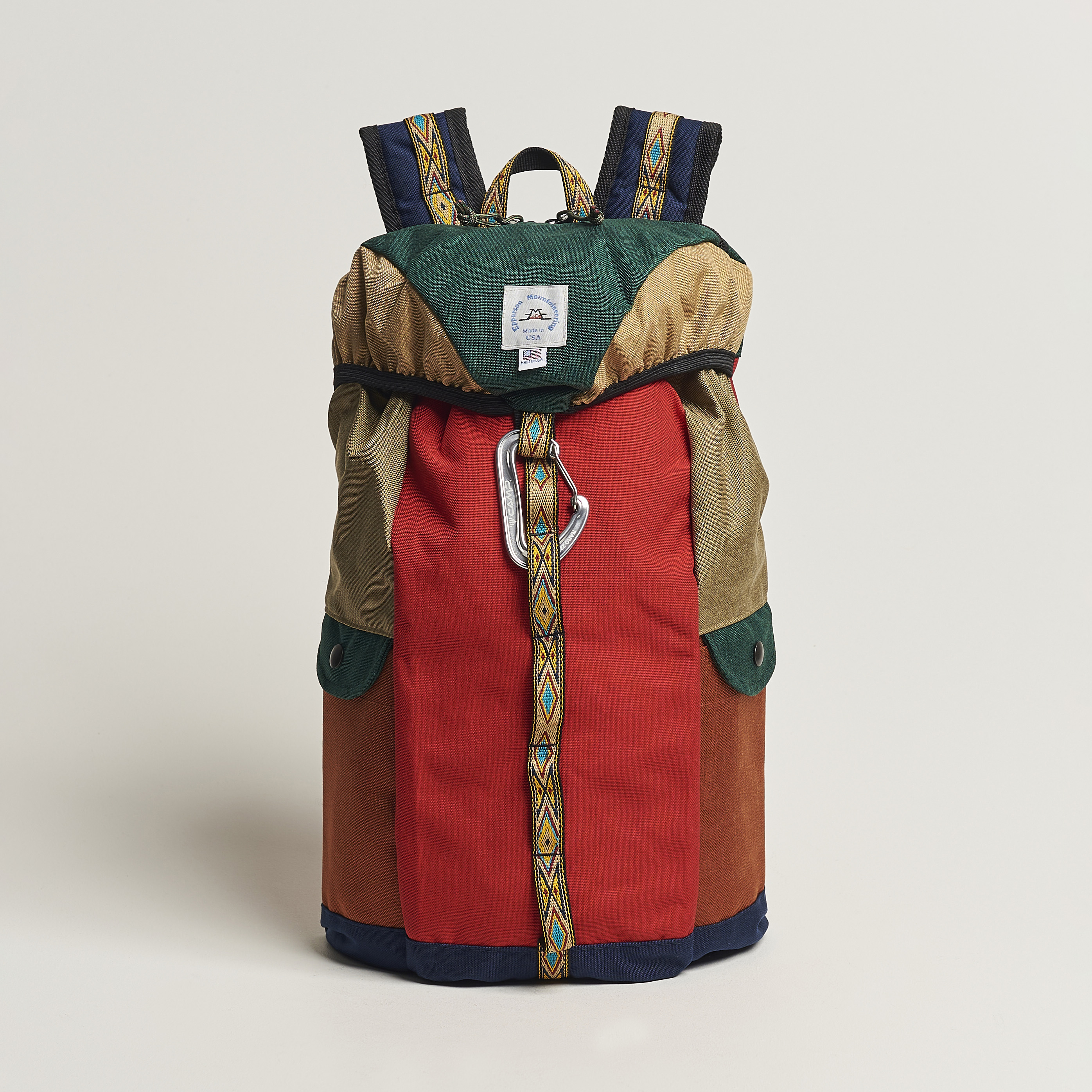 Epperson Mountaineering Medium Climb Pack Green/Barn Red at CareOfCarl.com