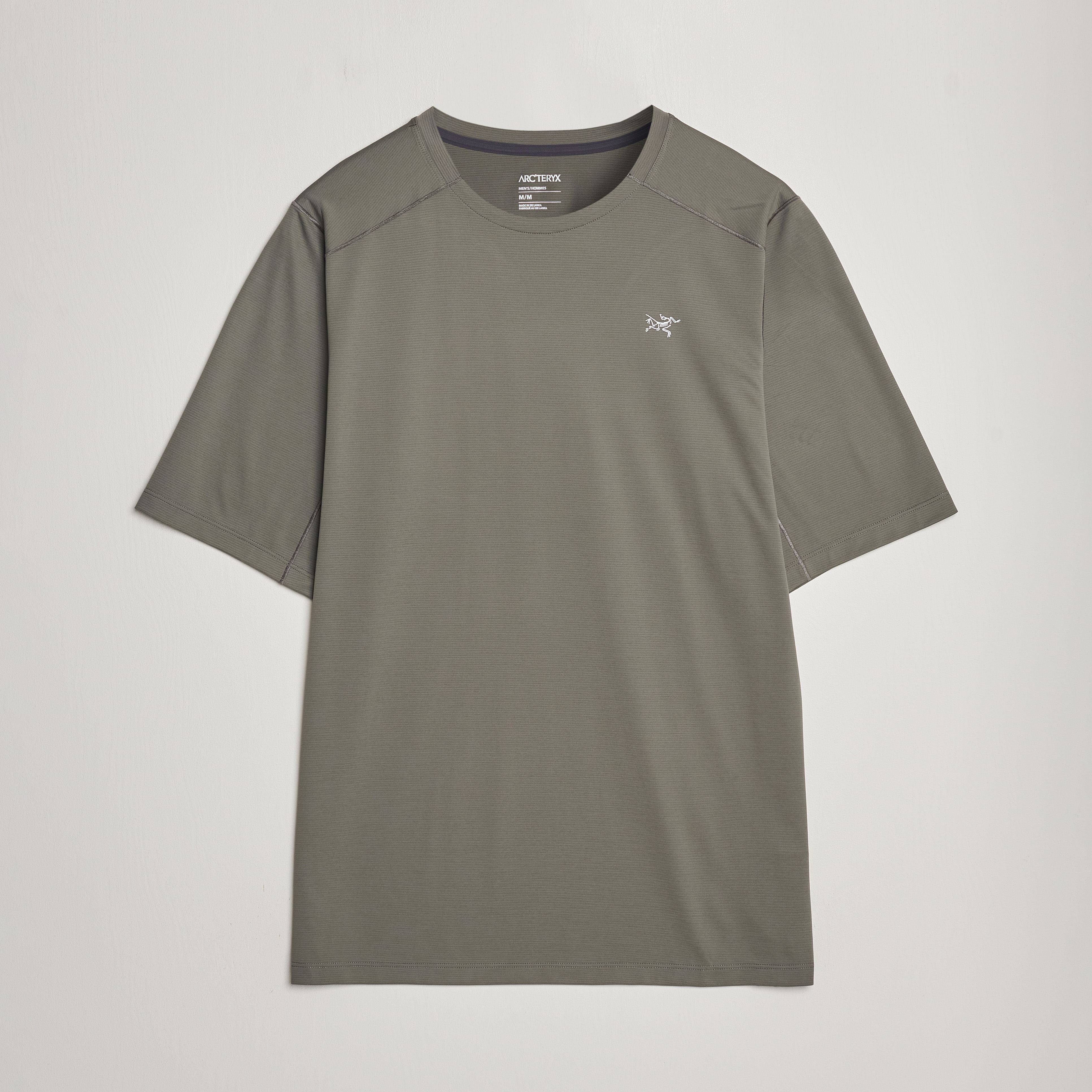 Arc'teryx Cormac Crew Neck T-Shirt Forage Heather at CareOfCarl.com