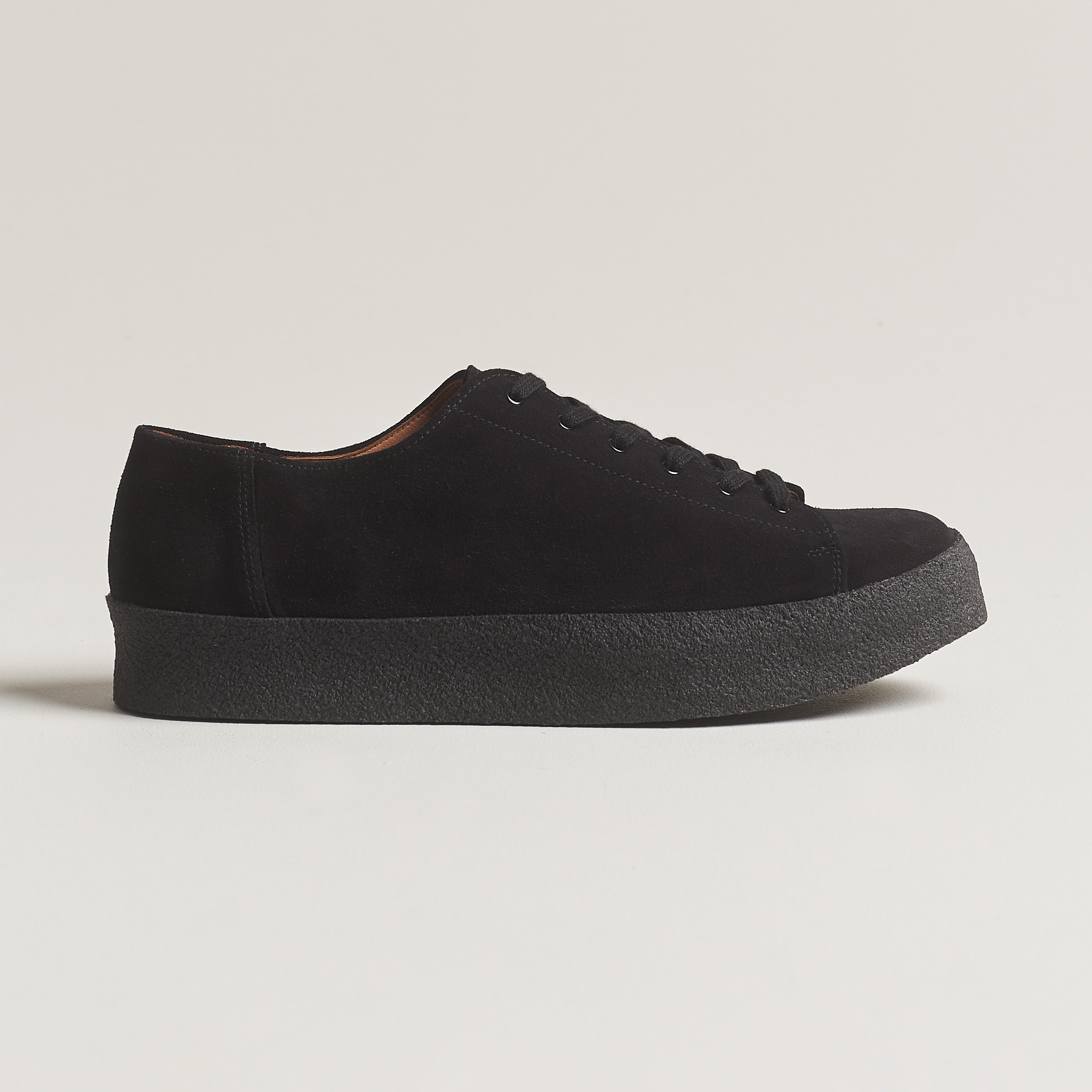 Sanders Ash Suede Monkey Shoe Black at CareOfCarl.com