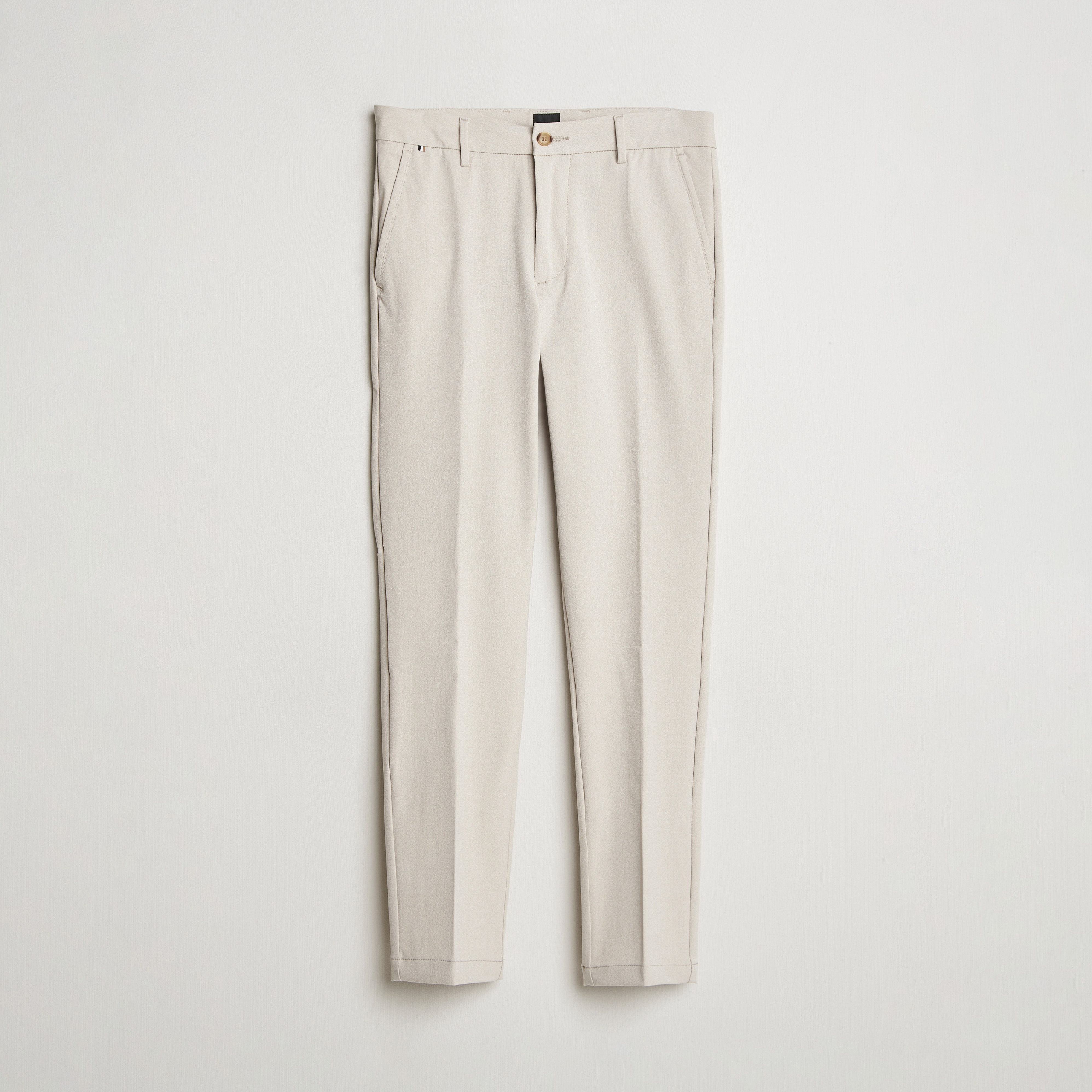BOSS BLACK Kaiton Structured Chinos Light Beige at CareOfCarl.com
