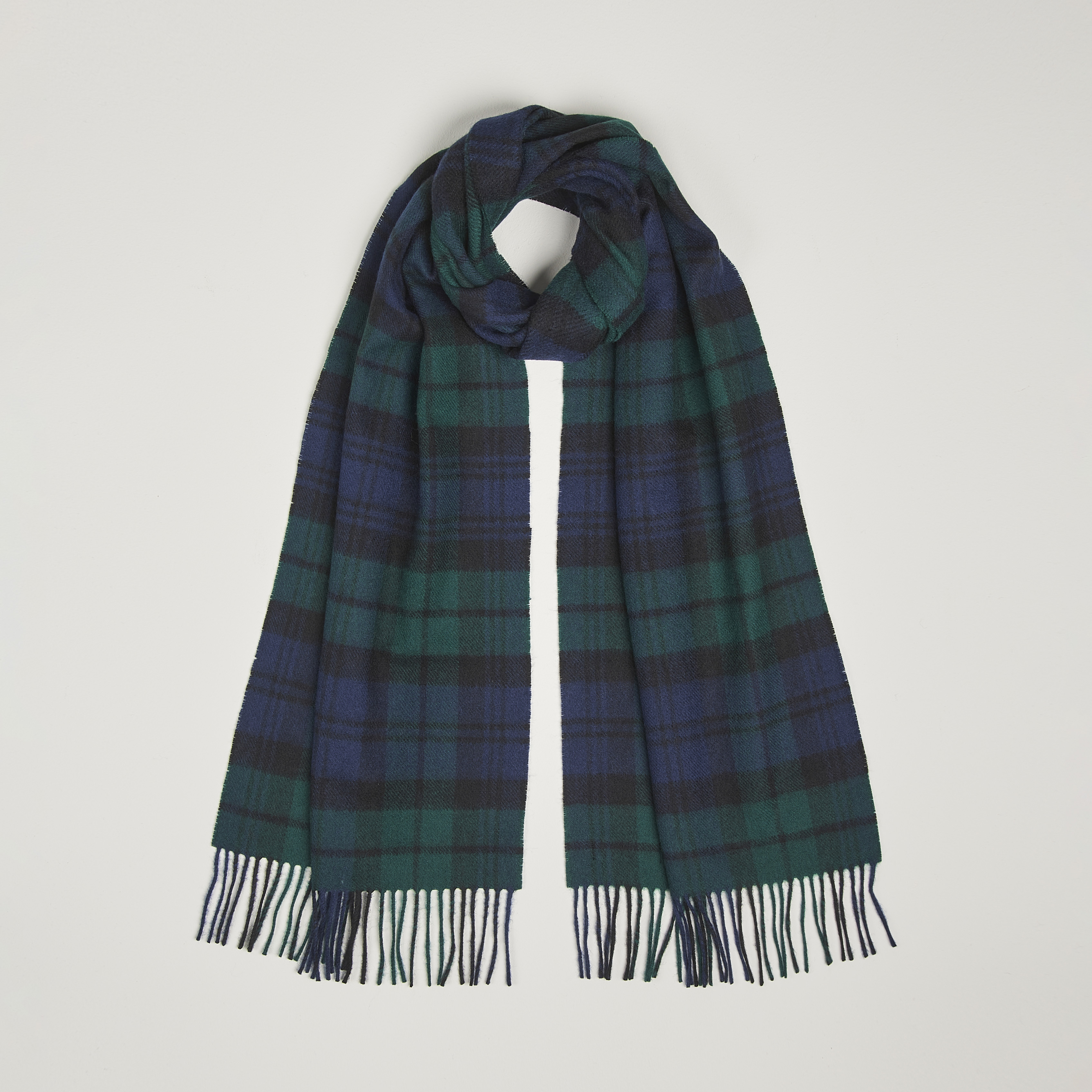 Gloverall Lambswool Scarf Blackwatch at CareOfCarl.com