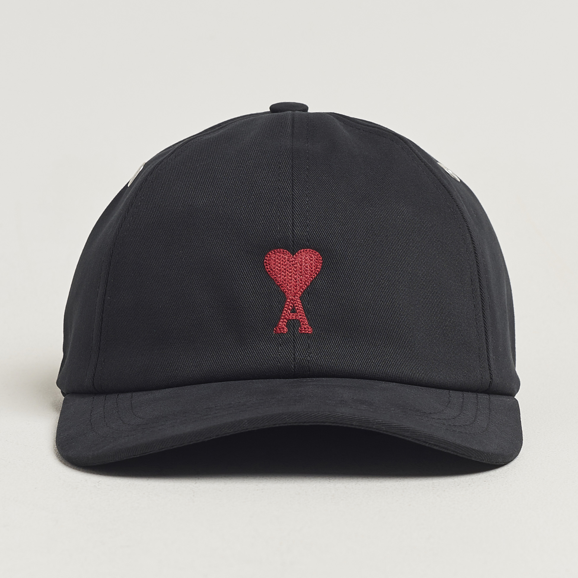 AMI Heart Logo Cap Black at CareOfCarl.com