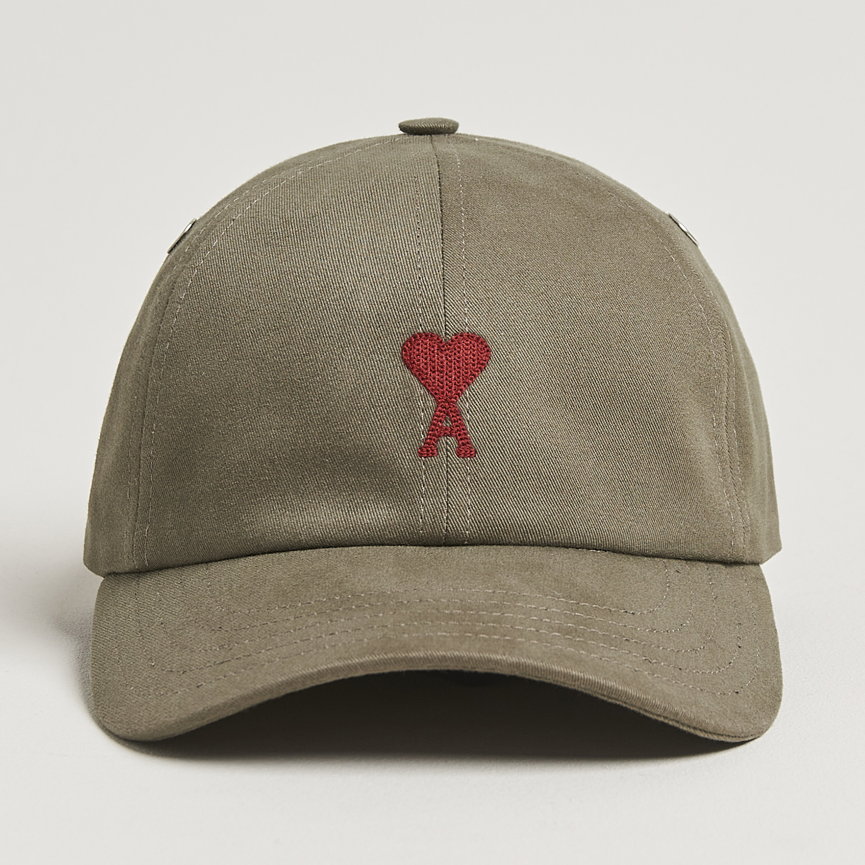 AMI Heart Logo Cap Smoke Grey at CareOfCarl.com