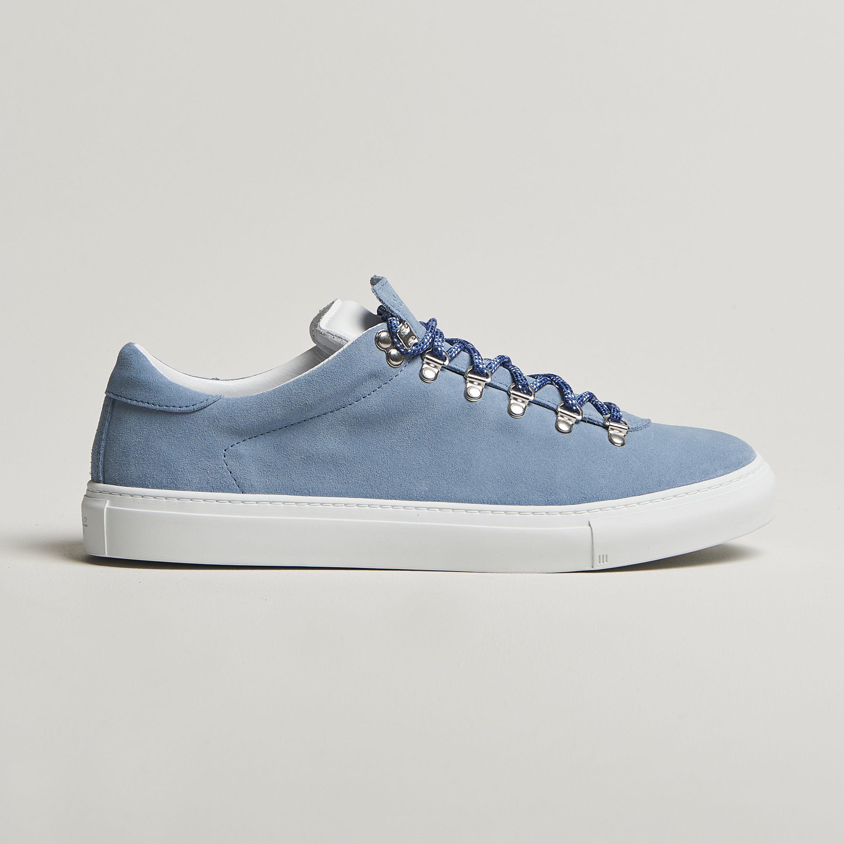 Diemme Marostica Low Sneaker Dusk Blue Suede at CareOfCarl.com