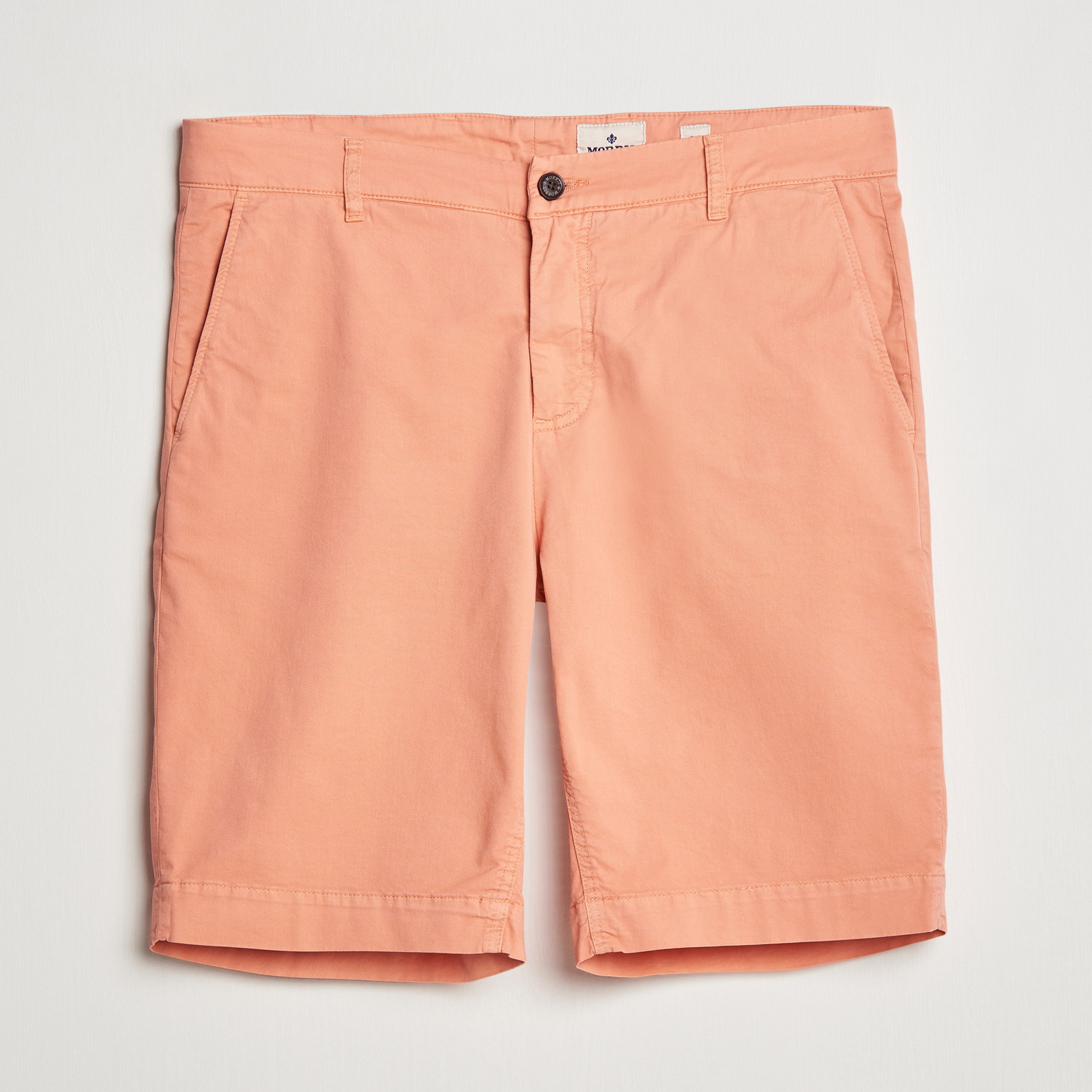 Morris Jefferey Summer Chinos Shorts Orange at CareOfCarl.com