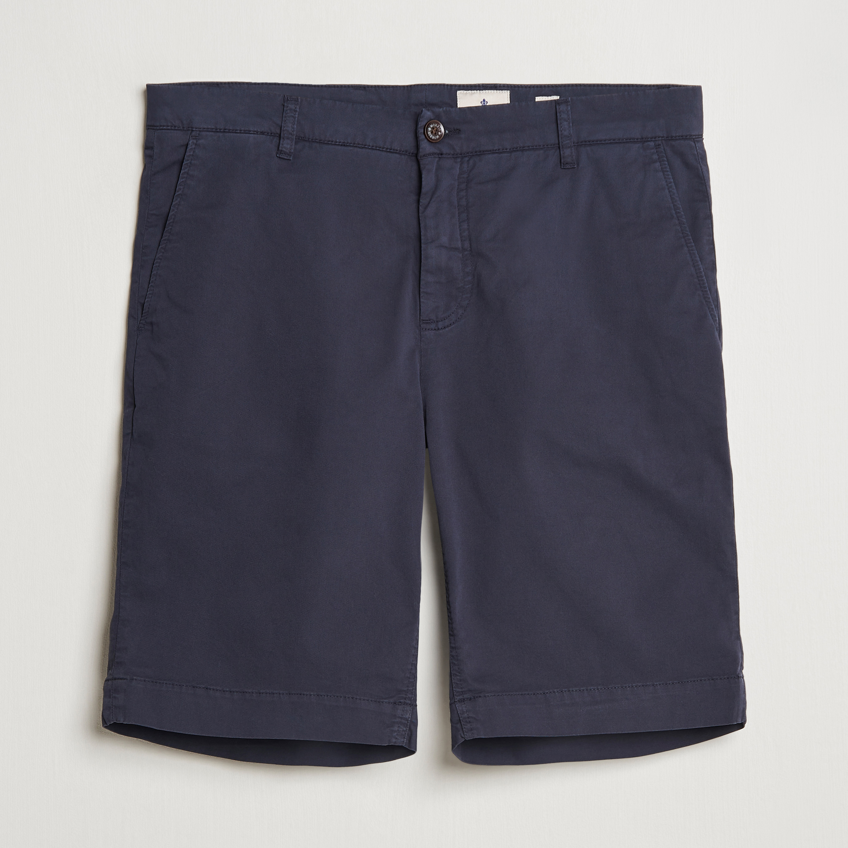 Morris Jefferey Summer Chinos Shorts Blue at CareOfCarl.com