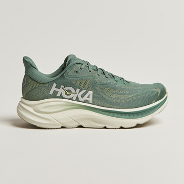 Hoka One Clifton 10 Running Sneakers Fern/Truffle Salt at CareOfCarl.com