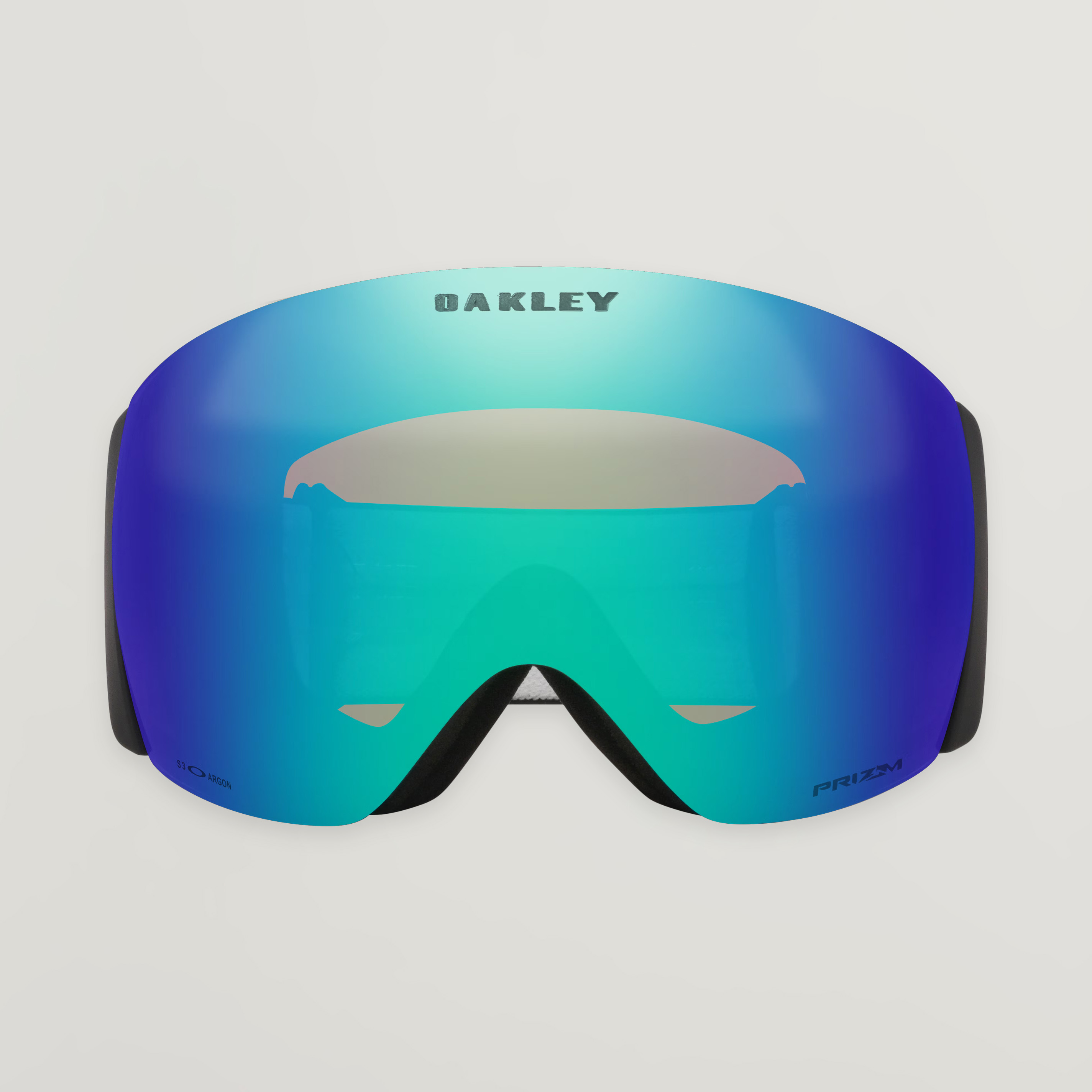 Oakley Flight Deck Pro Prizm Snow Goggles L Black/Argon at CareOfCarl.com