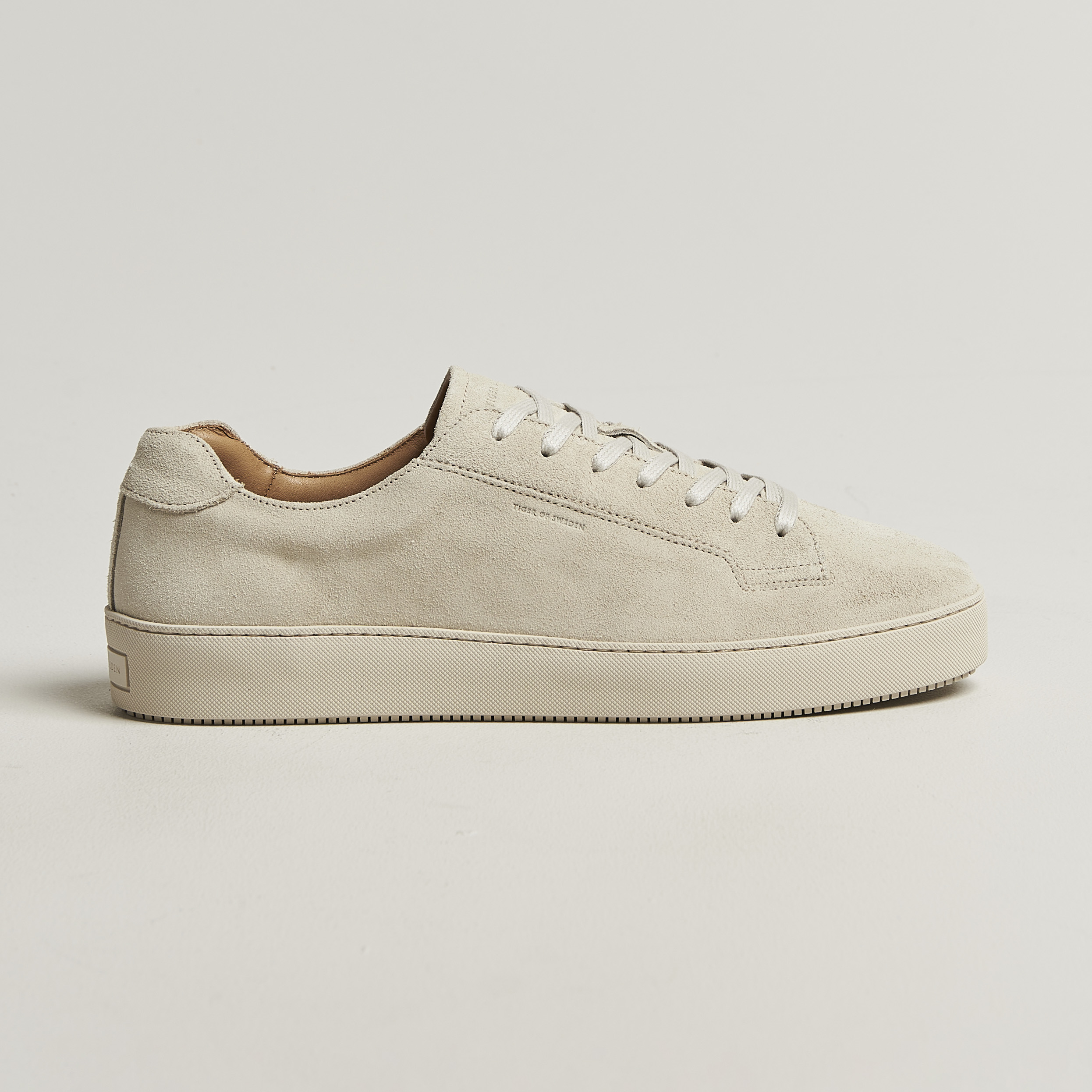 Tiger of Sweden Salas 2 Suede Sneaker Off White at CareOfCarl.com