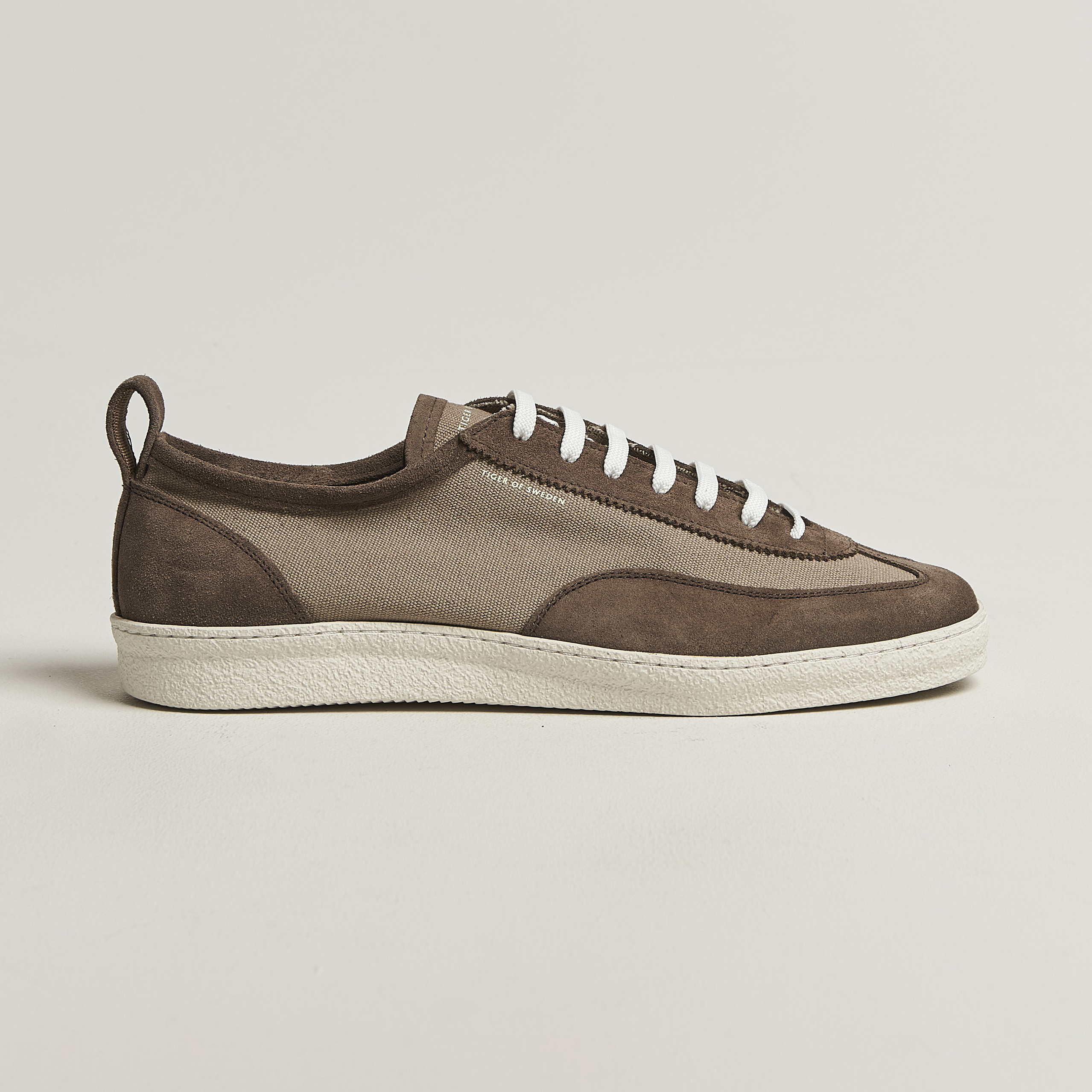Tiger of Sweden Exora Canvas Sneaker Seline Grey at CareOfCarl.com