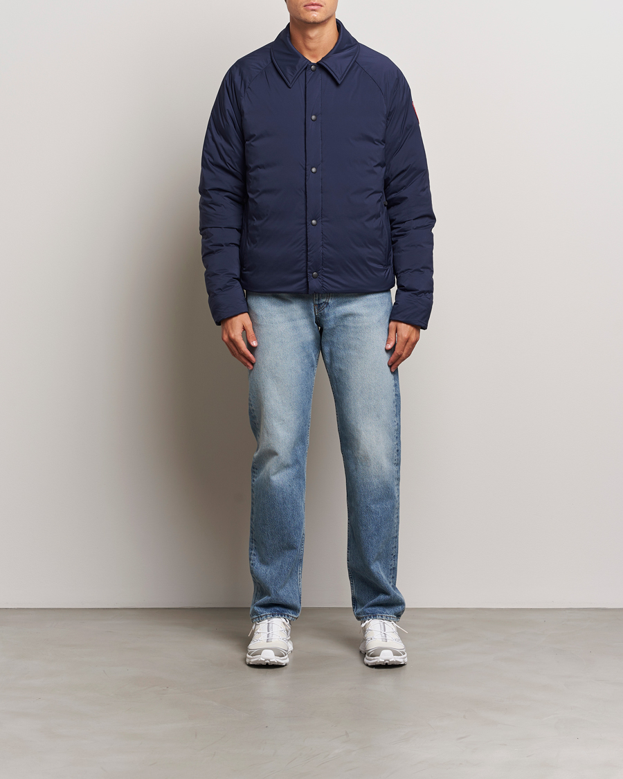 Canada Goose Lodge Coach Jacket Atlantic Navy